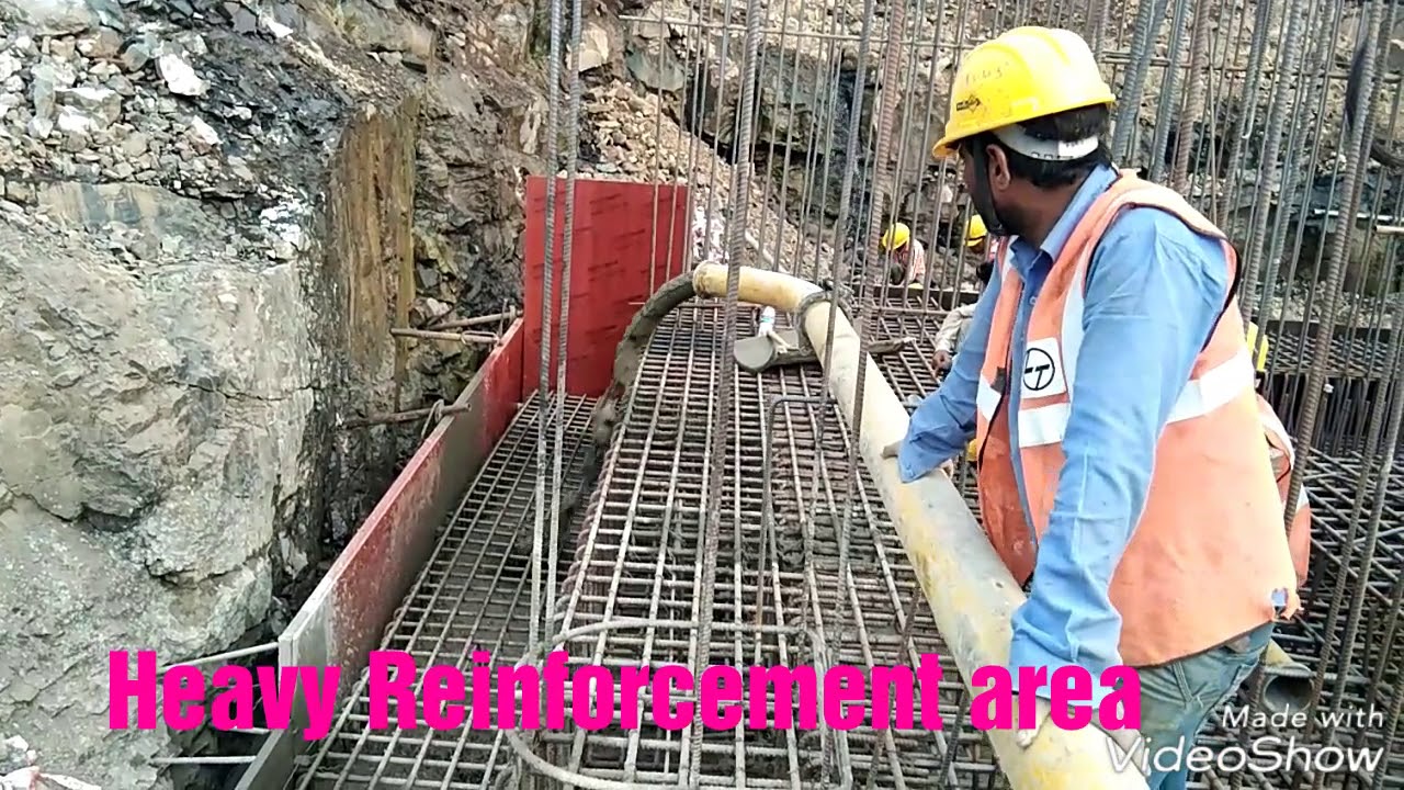 L&T Construction What is Mass concreting full Video of Batching,Mixing ...