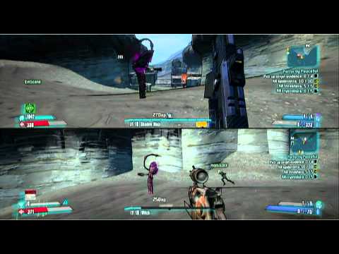 Borderlands 2 Split Screen Thresher Gameplay - YouTube