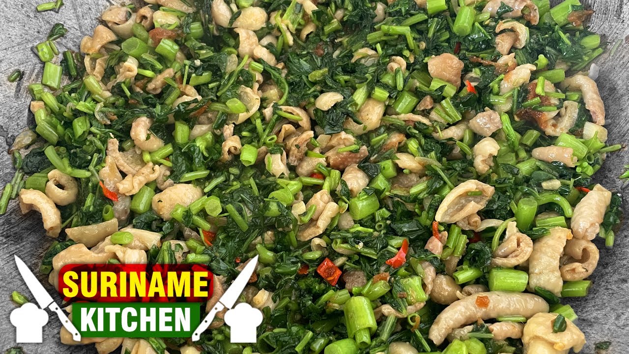 3 Soorten Groente Mix (Tajerblad Dagoeblad En Amsoi) Met Kipfilet En ...