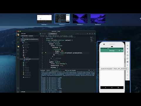 Making Navigation Drawer and end drawer by Flutter - YouTube