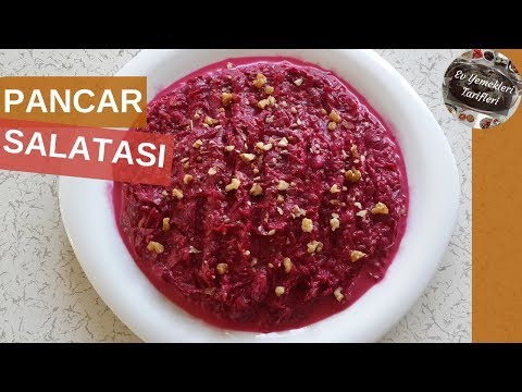 Mayonezli Kırmızı Pancar Salatası Tarifi - Ev Yemekleri Tarifleri