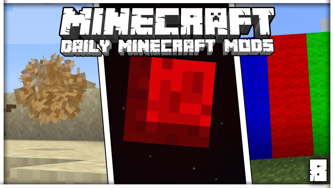Daily Minecraft Mods #9 | Mo' Colors, Grims Transportables, Enhanced ...