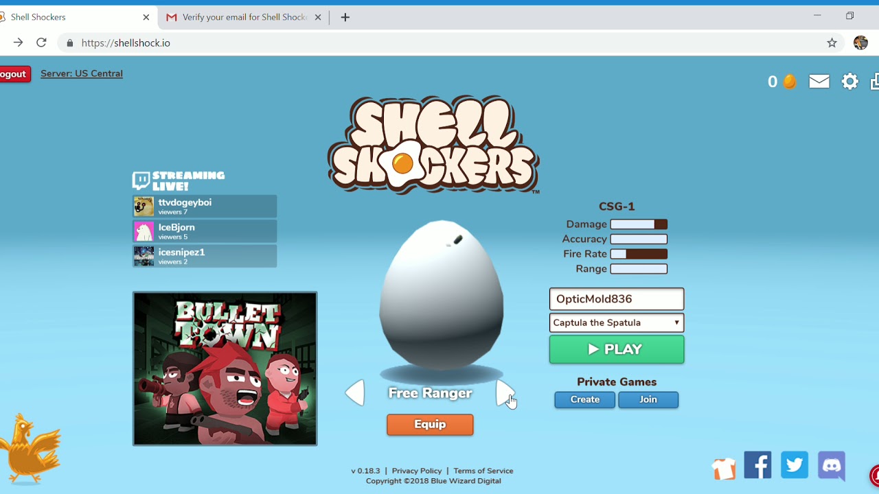 Shell Shock.io gameplay w./ Griffin - YouTube
