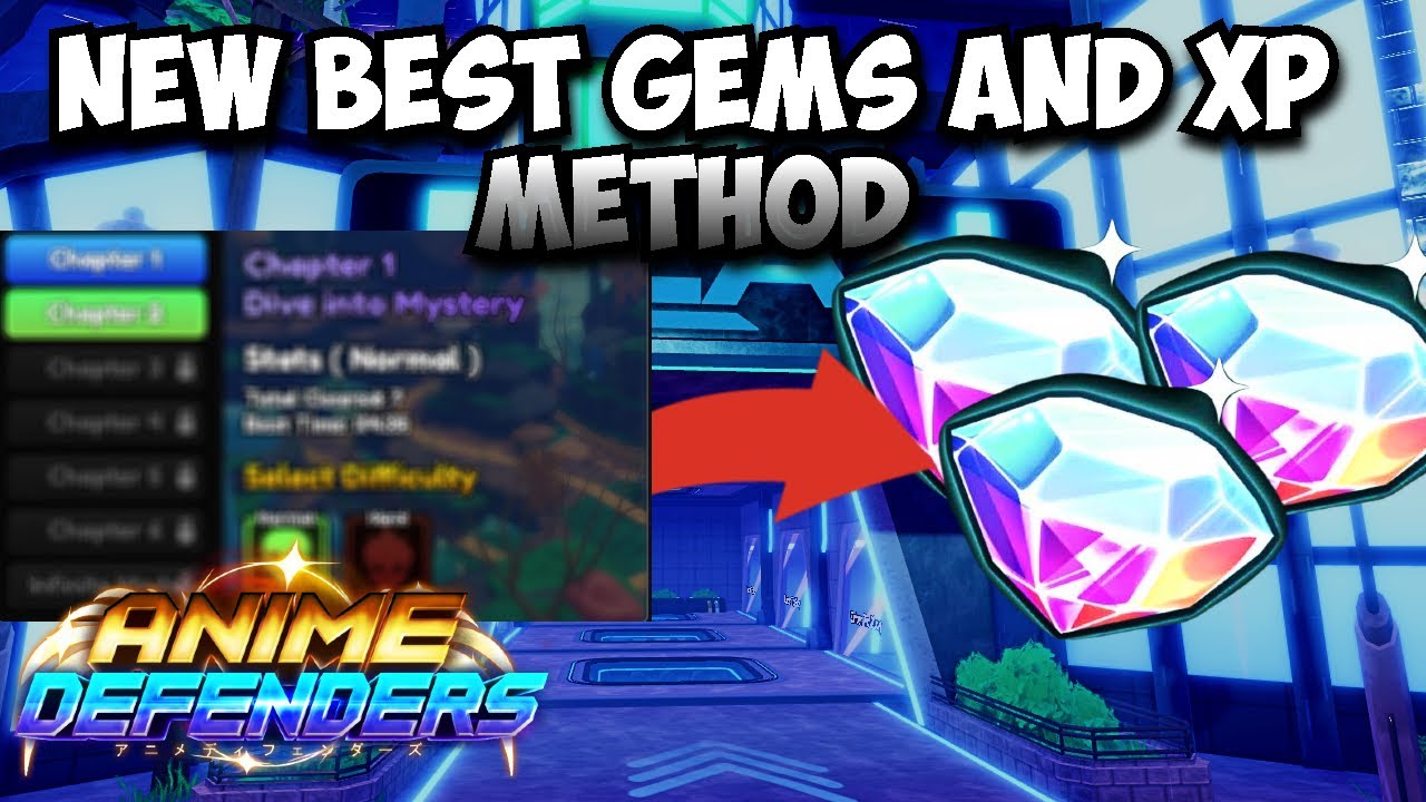 New Best Afk Gem And XP Method| Anime Defenders Tinytask - YouTube