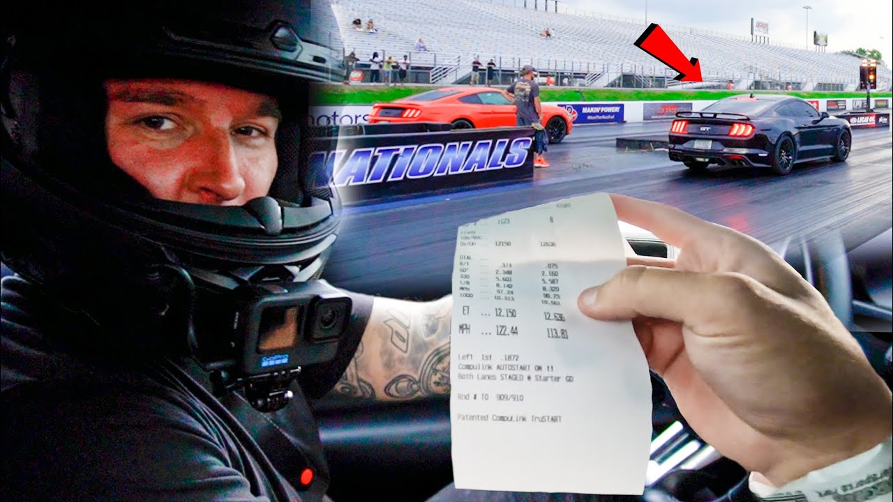 TRACK DAY!! Hades DRAG RACES a Camaro ZL1 & FBO Coyote Mustang!! *NEW ...