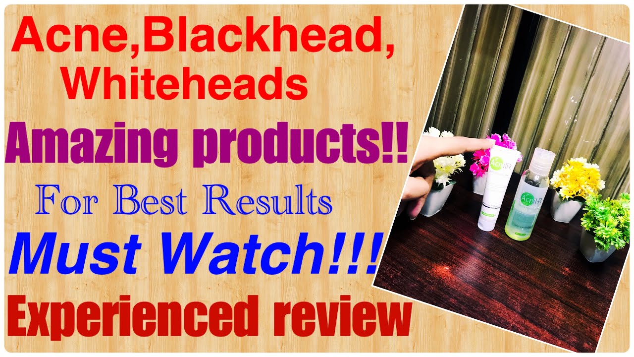 Acnil-R Cream & Face Wash || Best For Acne,Blackheads,Whiteheads ...