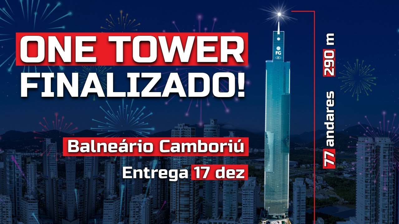 One Tower é Finalizado e com DATA de Entrega Confirmada - Residencial ...