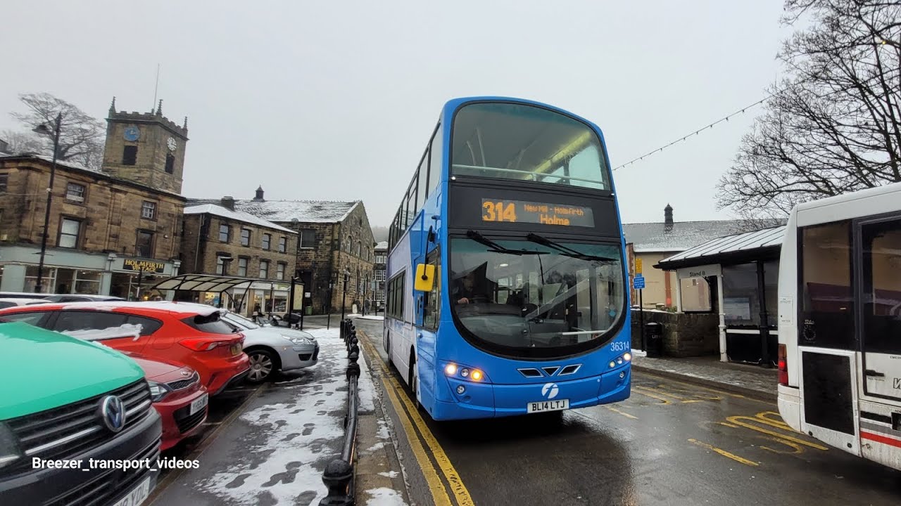 ex yellow buses. first Huddersfield Volvo B9TL gemeni 2 36314 on the ...