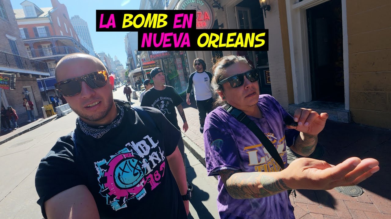 Tour Punk en Nueva Orleans | Caminando con La Bomb por Bourbon Street ...
