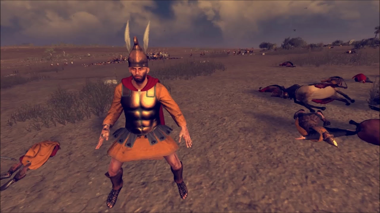 Rome 2 Total War - FUNNY footage. goats, speeches and men on fire - YouTube