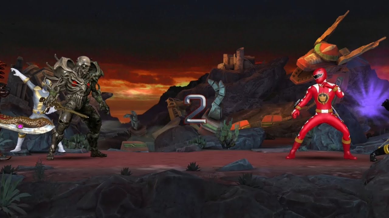 Power Rangers: Legacy Wars - Rito Revolto vs Dino Thunder Red Ranger ...