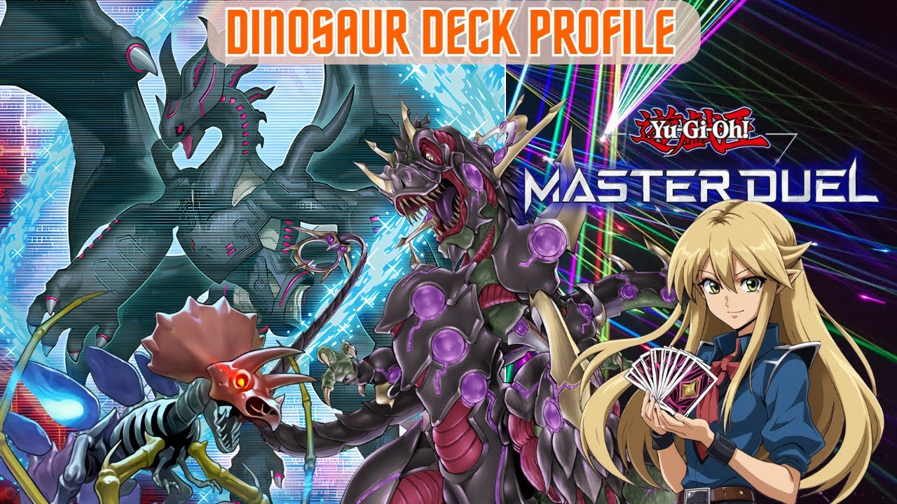 Yu-Gi-Oh! Master Duel! | Dinosaur Deck Profile | April 2024| New Evol ...