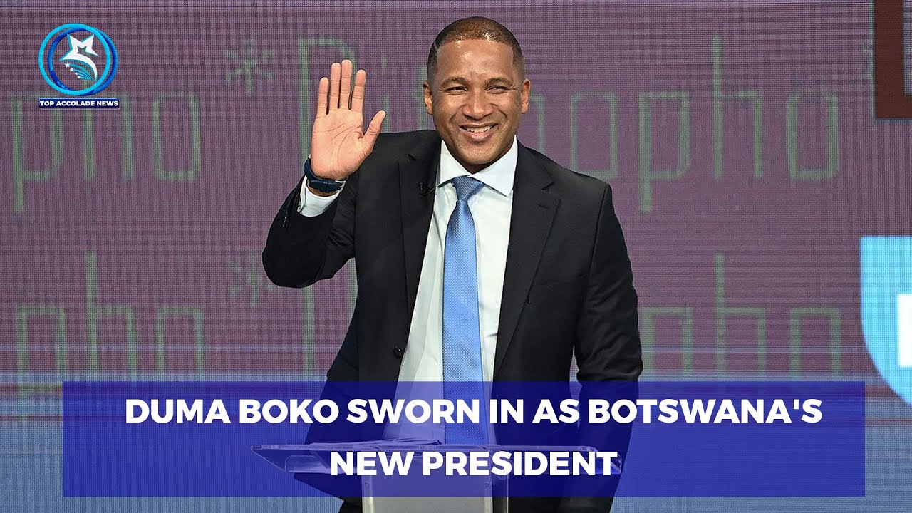 DUMA BOKO SWORN IN AS BOTSWANA'S NEW PRESIDENT | SUDAN'S GENERAL ...