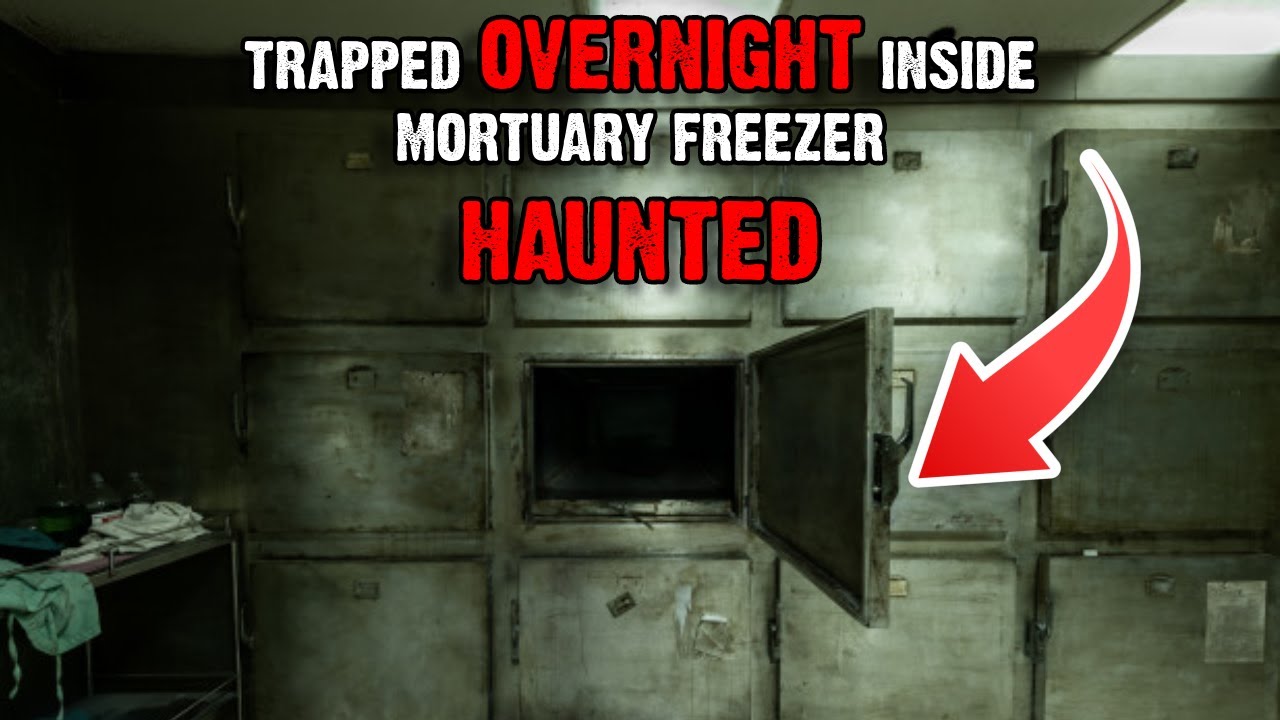 I Spent the NIGHT in an Abandoned Mortuary Freezer and ITS HAUNTED ...