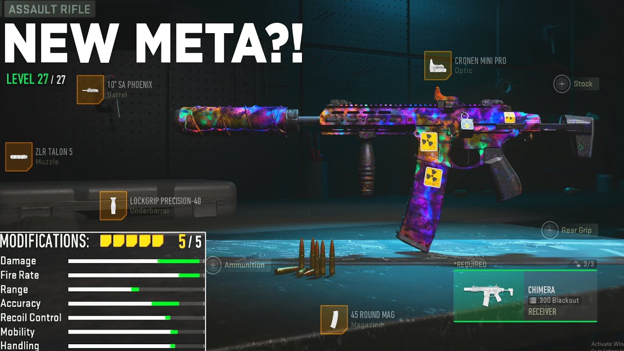 What a 10 + K/D CHIMERA Class Looks Like in MW2 🤯 (Best Chimera Build ...