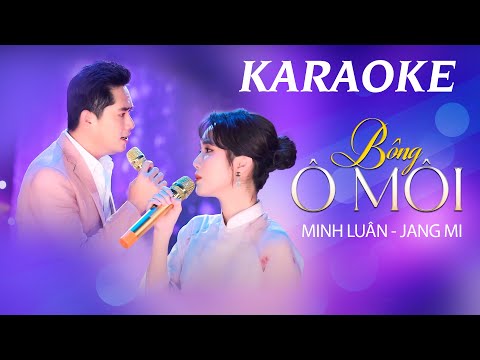 Karaoke Song Ca | Bông Ô Môi - Minh Luân ft JangMi