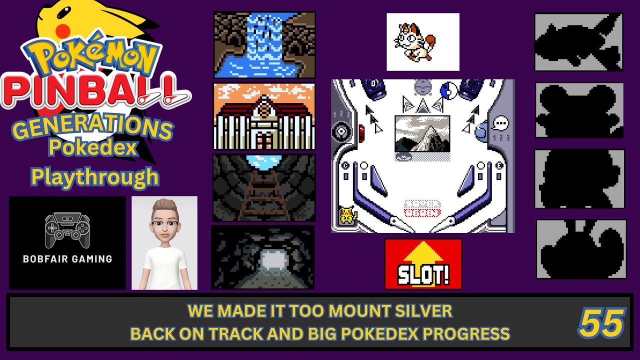 We Made It, Mount Silver Here We Come // Pokémon Pinball Generations ...