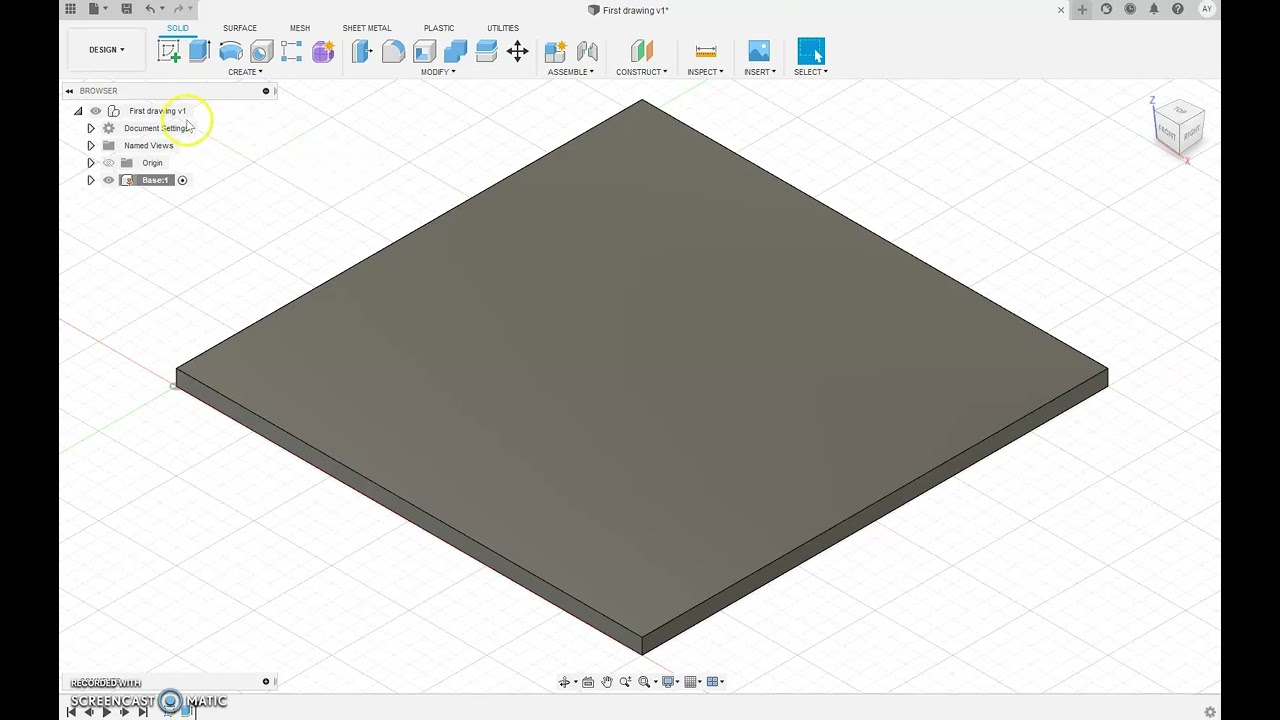 Introduction To Fusion 360 Youtube