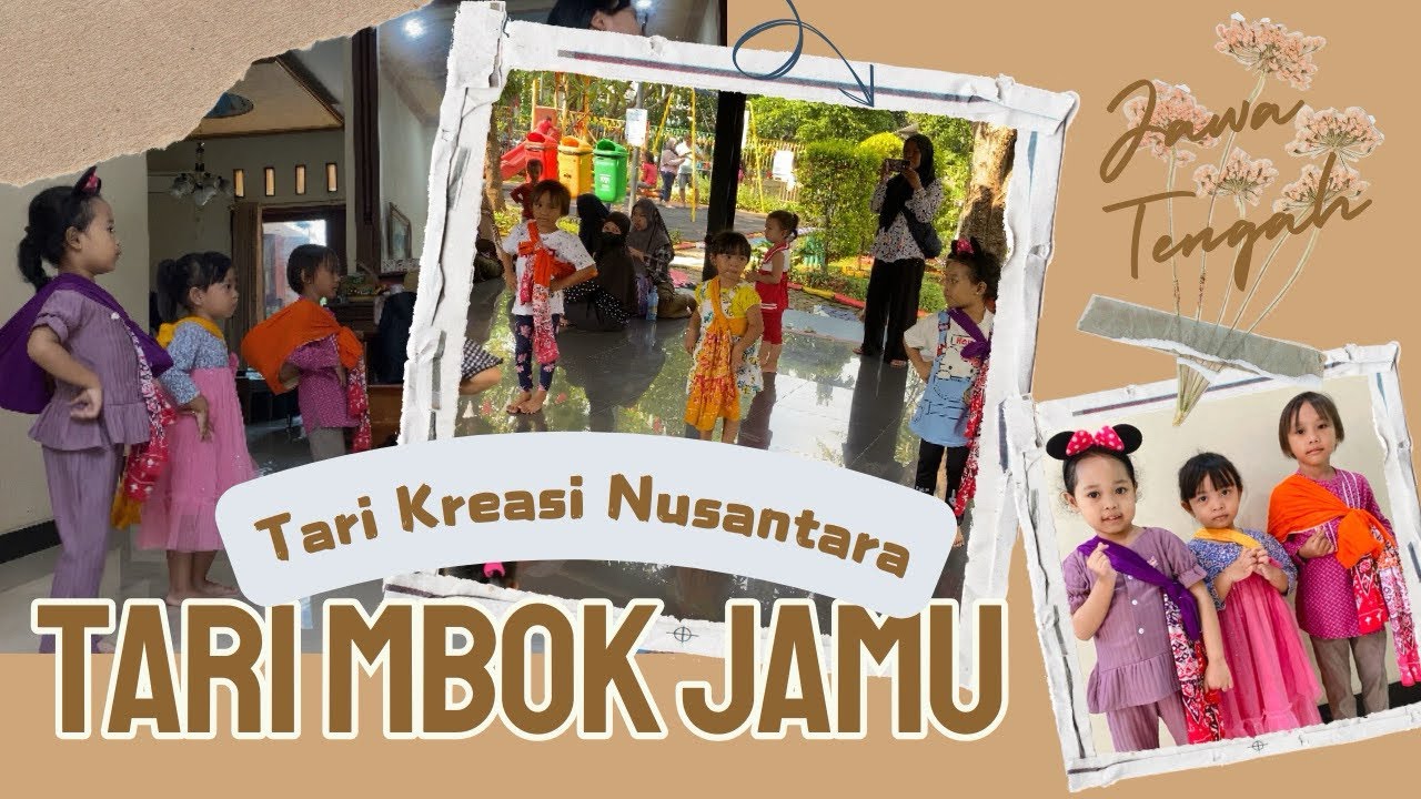 Tari kreasi nusantara tari mbok jamu tarian jawa tengah #tarianaktk # ...