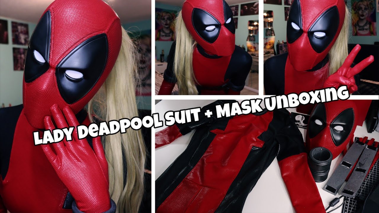 Lady Deadpool Without Mask