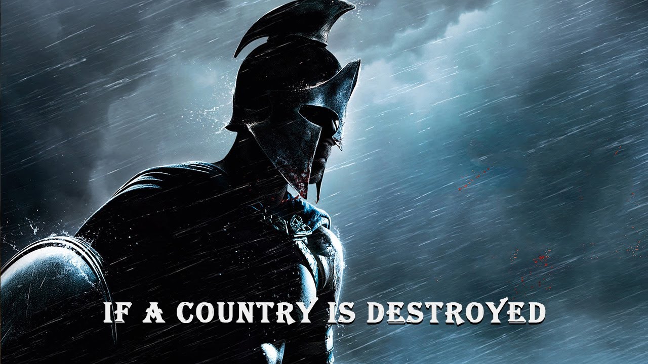 a country destroyed by its enemies can be rebuilt but... - YouTube