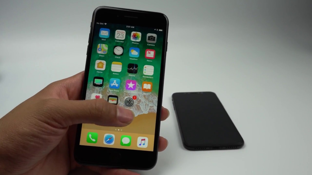 iPhone 8 Plus vs iPhone X Space Grey Unboxing and Comparison 1080p ...