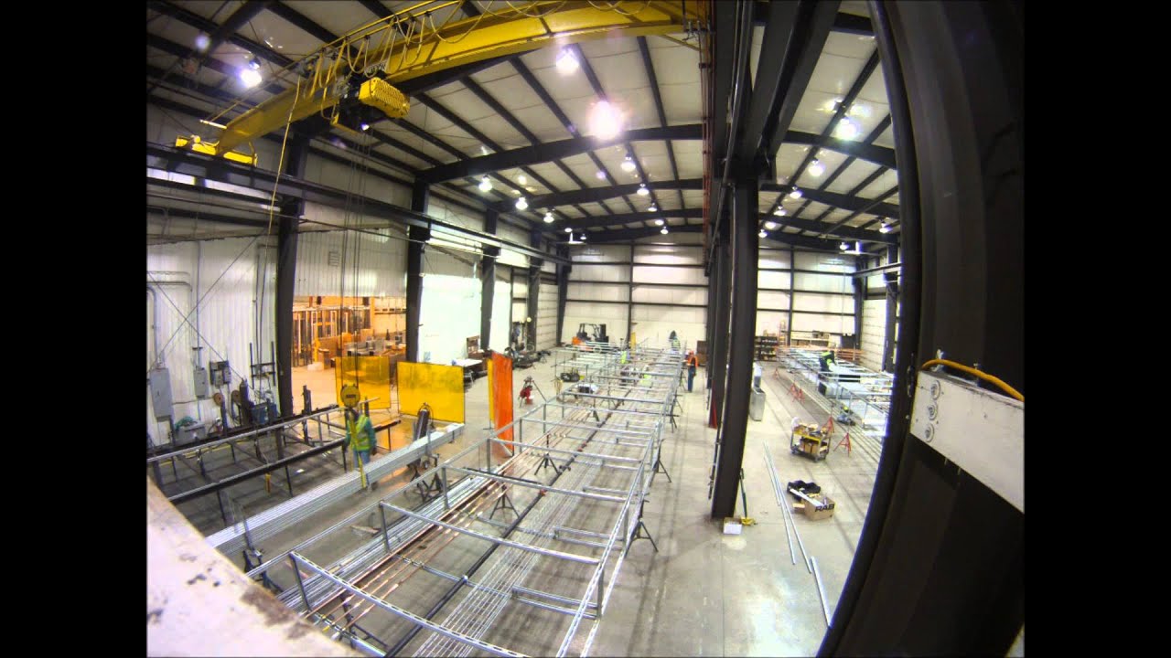 Salem Community Hospital - Corridor Rack PreFab Time Lapse - YouTube