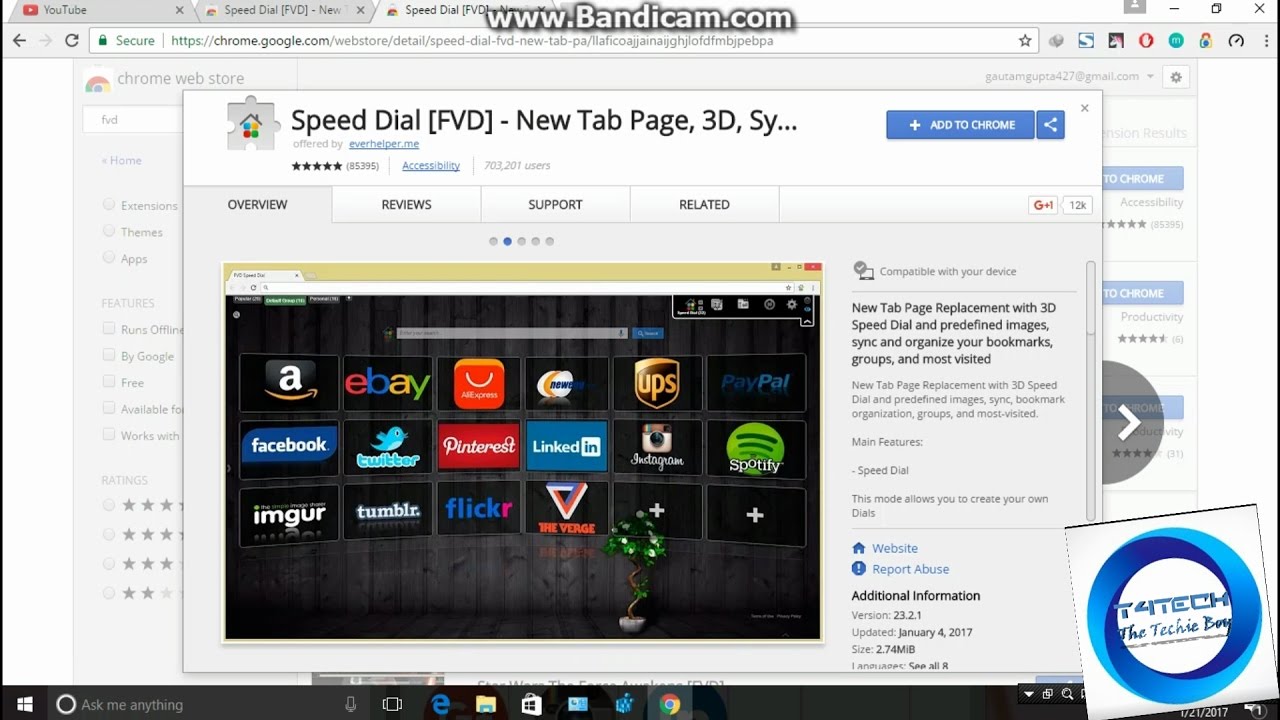 Best Speed Dial For Chrome 2017 - YouTube