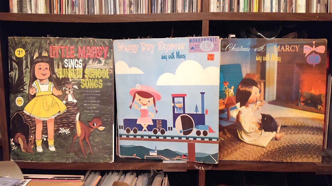 Little Marcy LPs for CHESNEY: Sings Sunday School Songs, Happy Day ...
