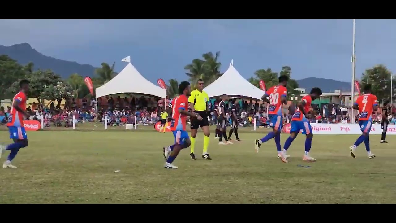 Thomas Dunn has put Navua FC into 1-0 lead in the semi-final of the ...