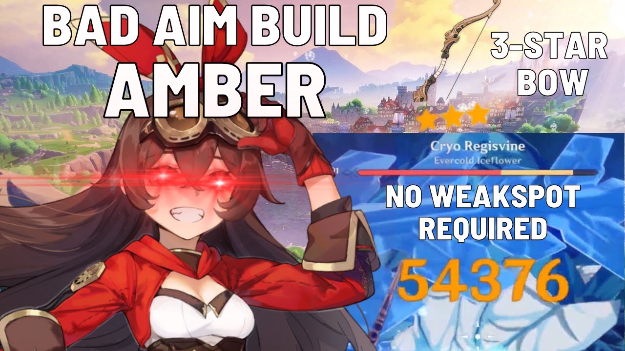 Bad Aim Amber Build - Genshin Impact - YouTube