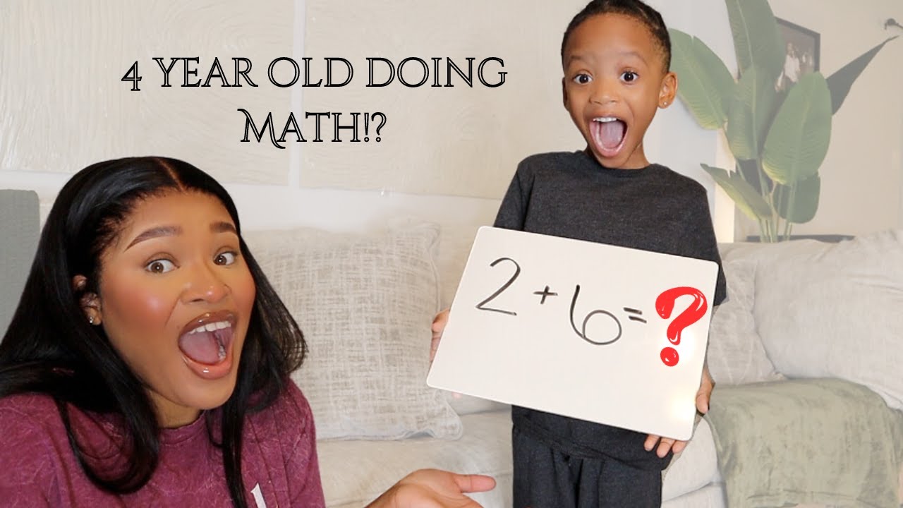 Our 4 Year Old is doing Math ALREADY! Is he Skipping Kindergarten ...