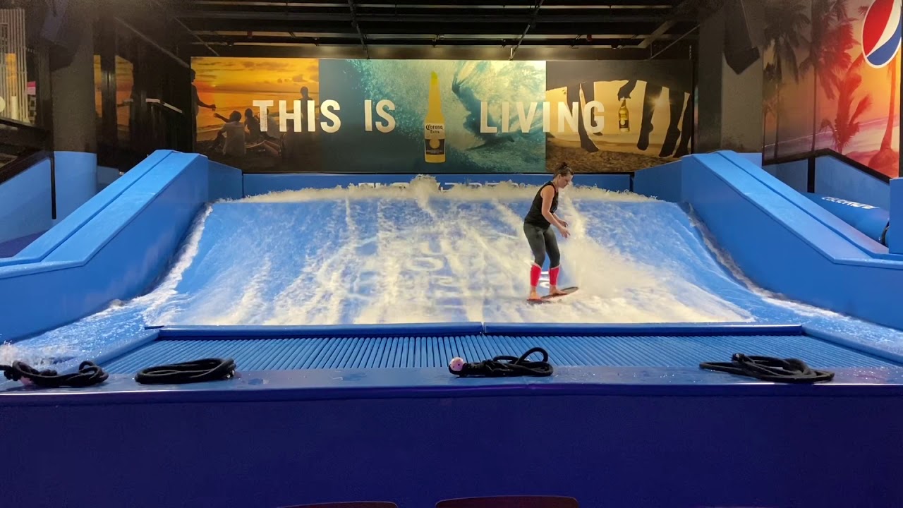 Surfing at Tripla Mall - YouTube