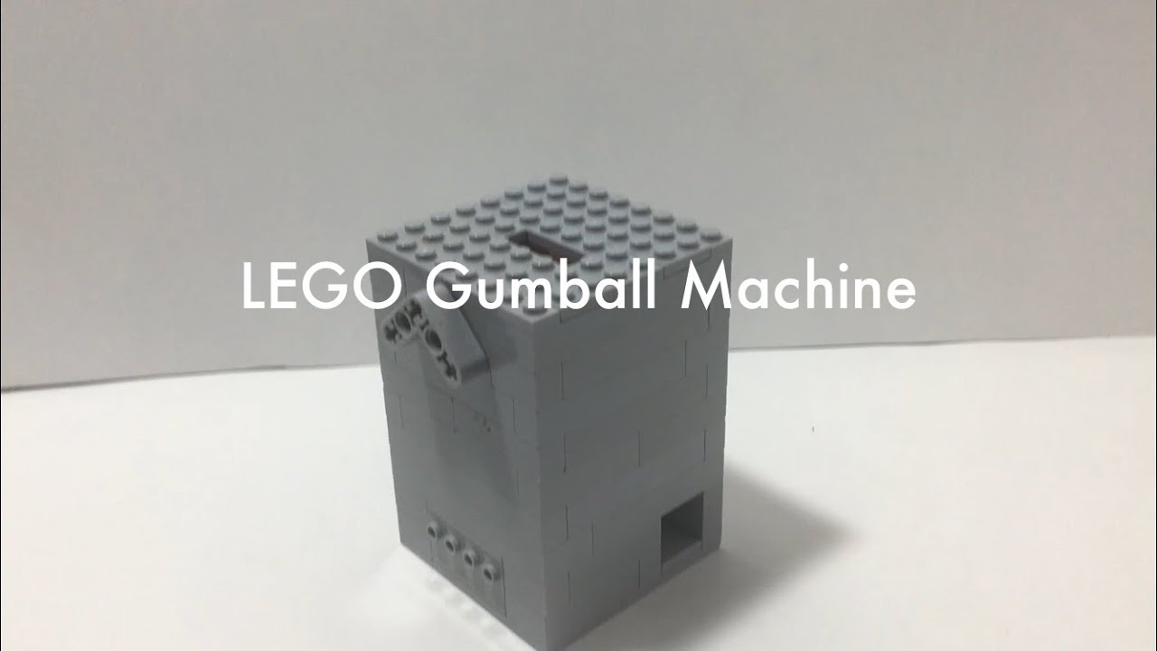 LEGO Gumball Machine | Easy and Simple Tutorial - YouTube