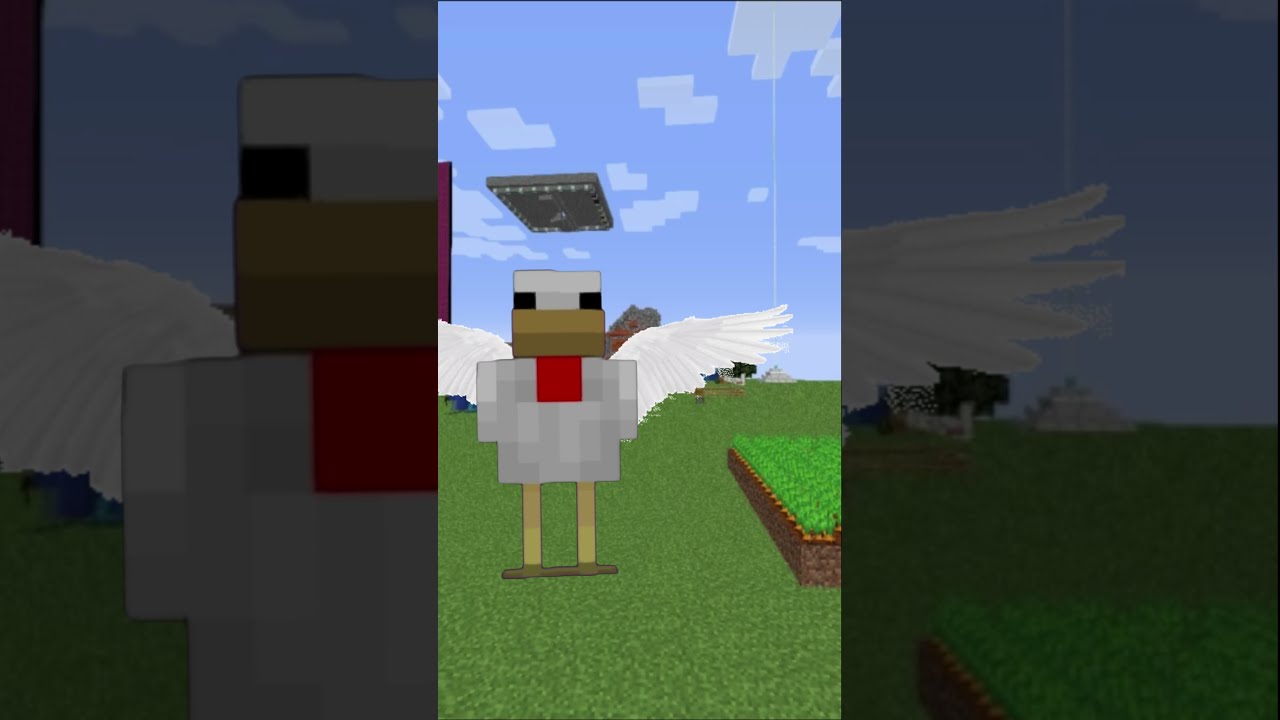When Minecraft Chickens Fly. - YouTube