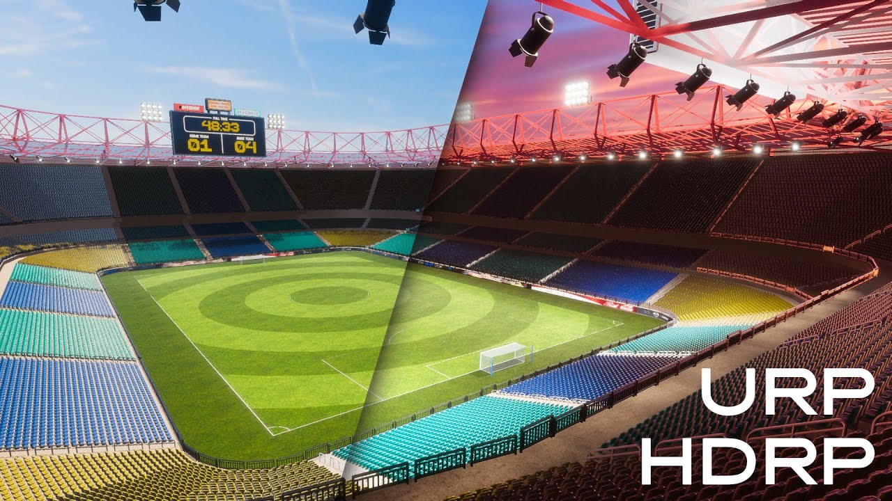 Multi Sport Stadium Unity Store Asset - YouTube