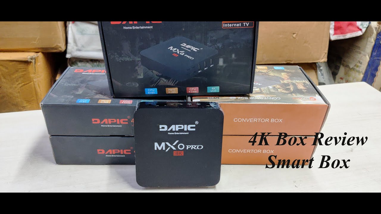 4K Box | HDMI and AV | Smart Box For Tv | Convert Normal Tv To Smart Tv ...