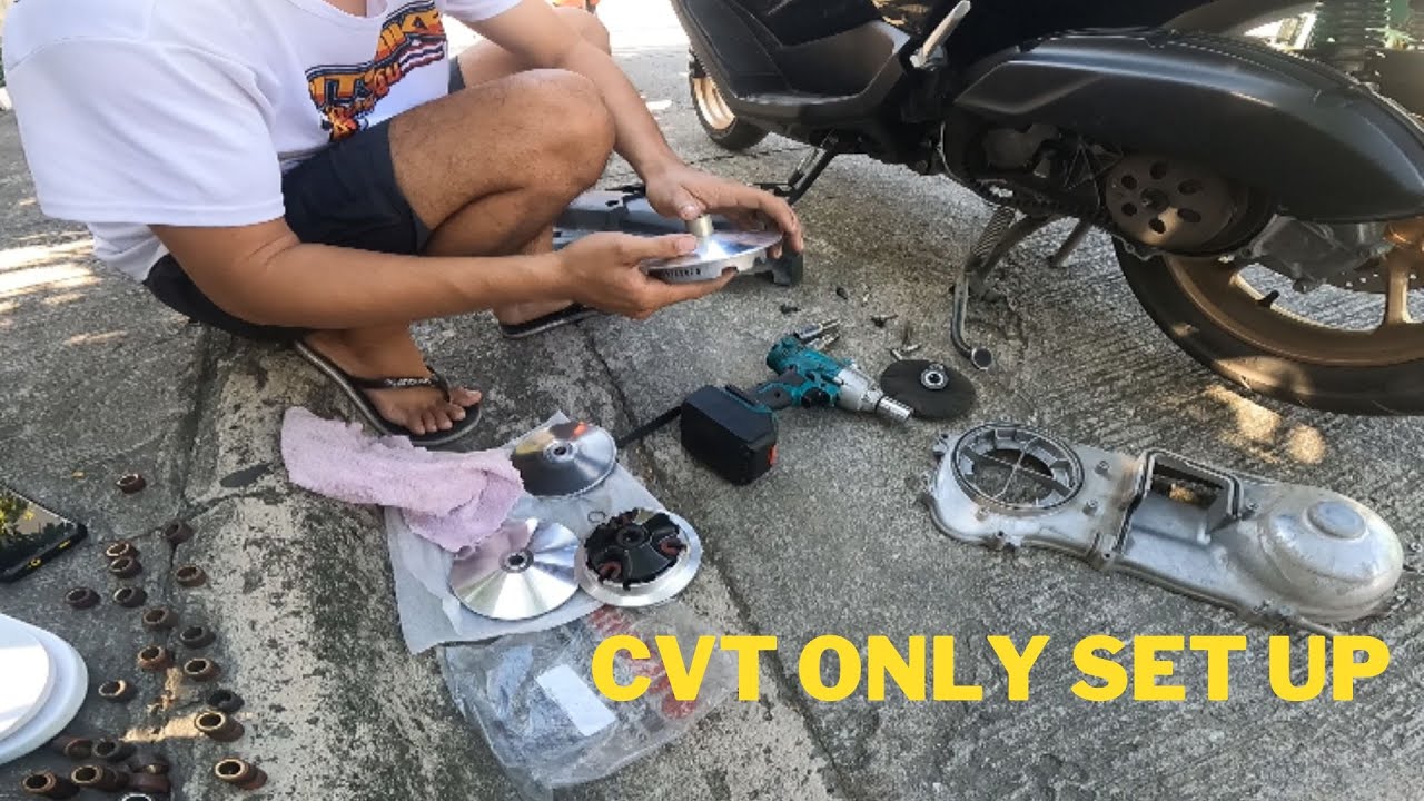 NMAX 2021 CVT SET UP | DAILY MAINTENANCE | BUGOY NA CHOKY - YouTube