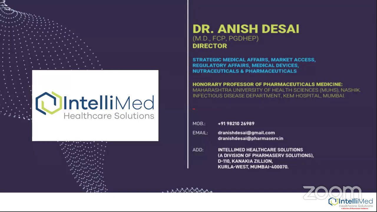Education 4.0 I Medical Affairs Webinar by Dr. Anish Desai I PSPP I ...