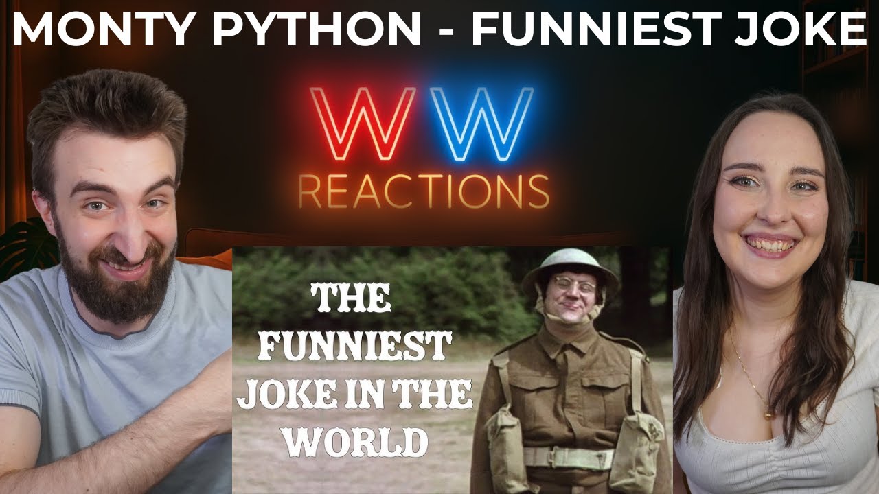 GERMANS SHOULD BE IMMUNE┃Monty Python - The Funniest Joke in the World┃REACTION - YouTube