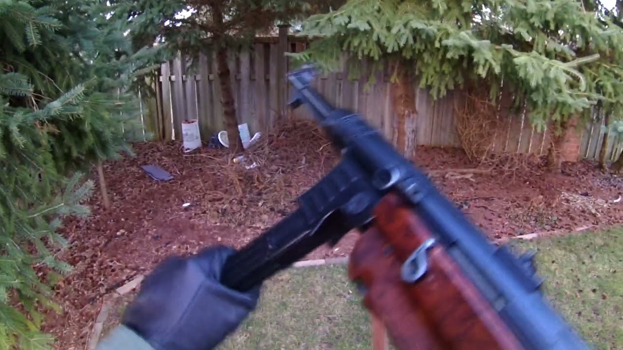 CoD:Waw MP40 Reload IRL - YouTube