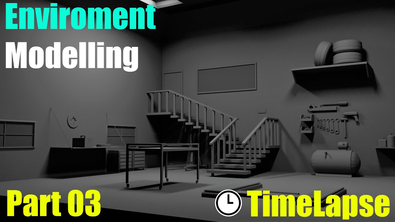 Environment Modelling In AutoDesk Maya!! -Part 03 - YouTube