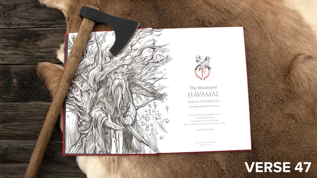 Origins of the Vikings - The Wisdom of Odin, Havamal Verse 47 - YouTube
