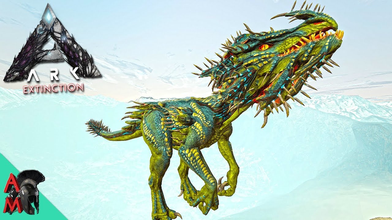 COMO TAMEAR o DOMESTICAR VELONASAUR en ARK EXTINCTION - KIBBLE ...