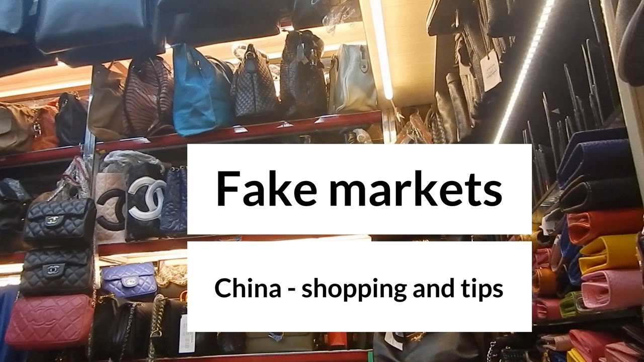 Fake market Qingdao, China - shopping and haggling tips - YouTube
