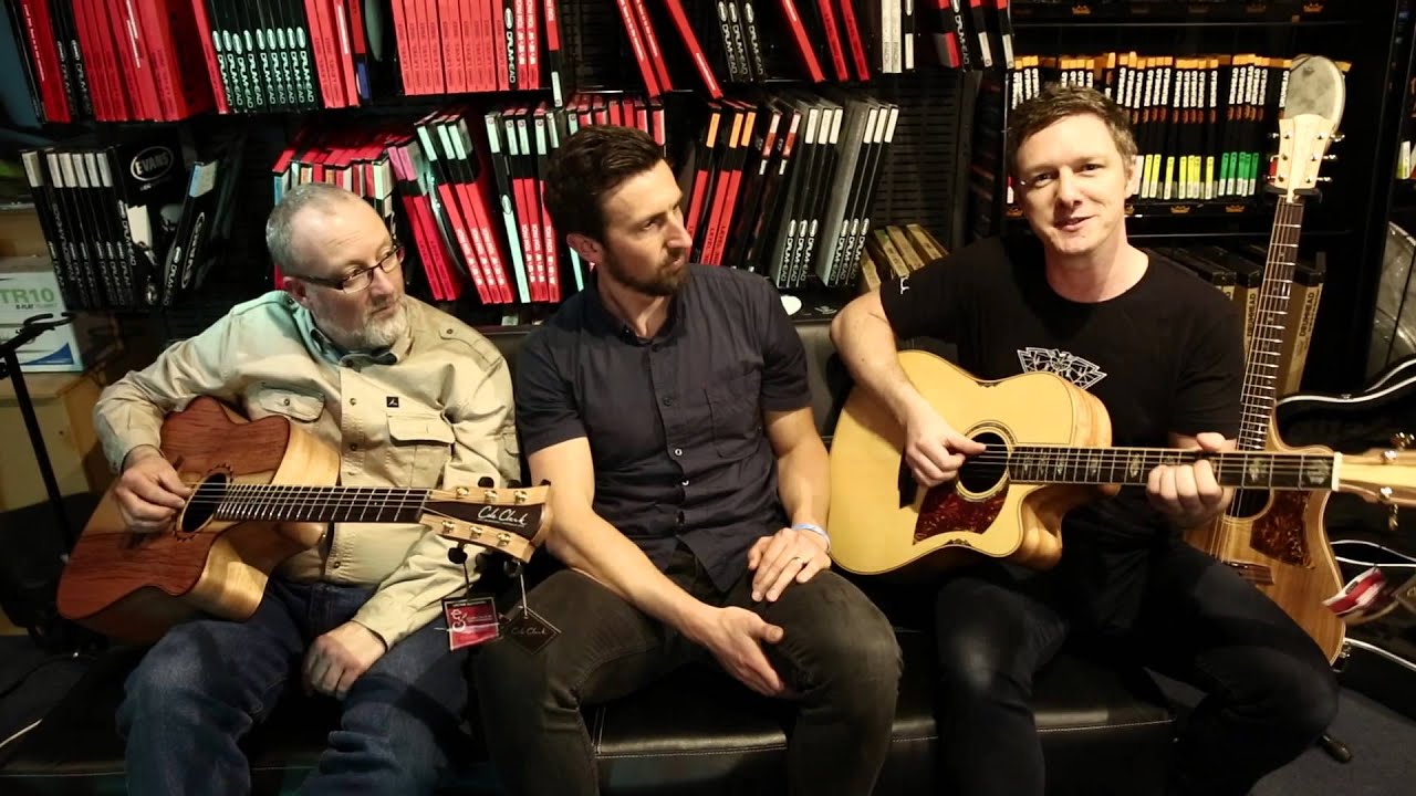 COLE CLARK FAT LADY 3EC (CCFL3EC-HMS) With Cole Clark CEO Miles Jackson ...