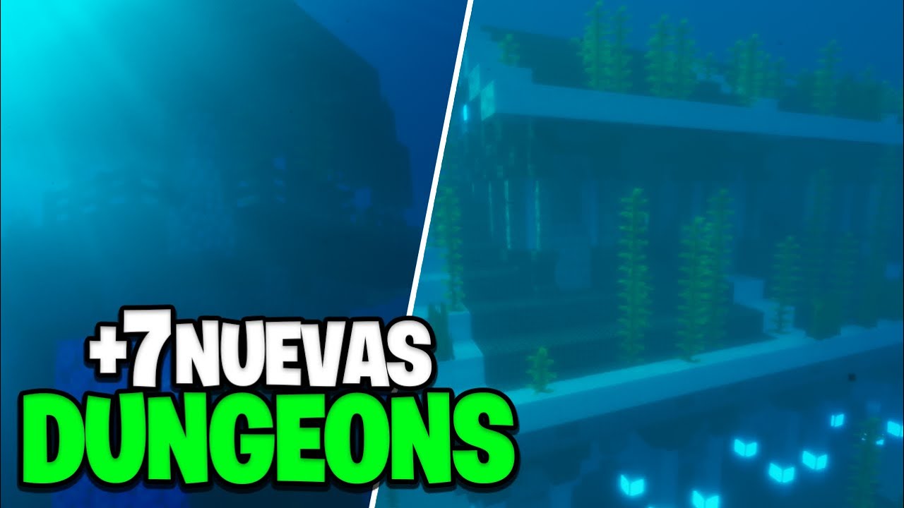 NUEVAS ESTRUCTURAS para el OCÉANO en Minecraft 1.20.1 | Awesome Dungeon ...