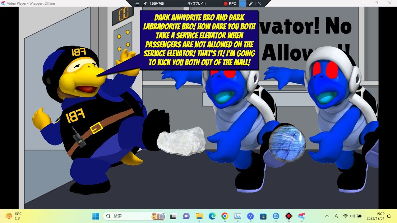 Dark Anhydrite Bro and Dark Labradorite Bro Get Kicked Out Of The Mall ...