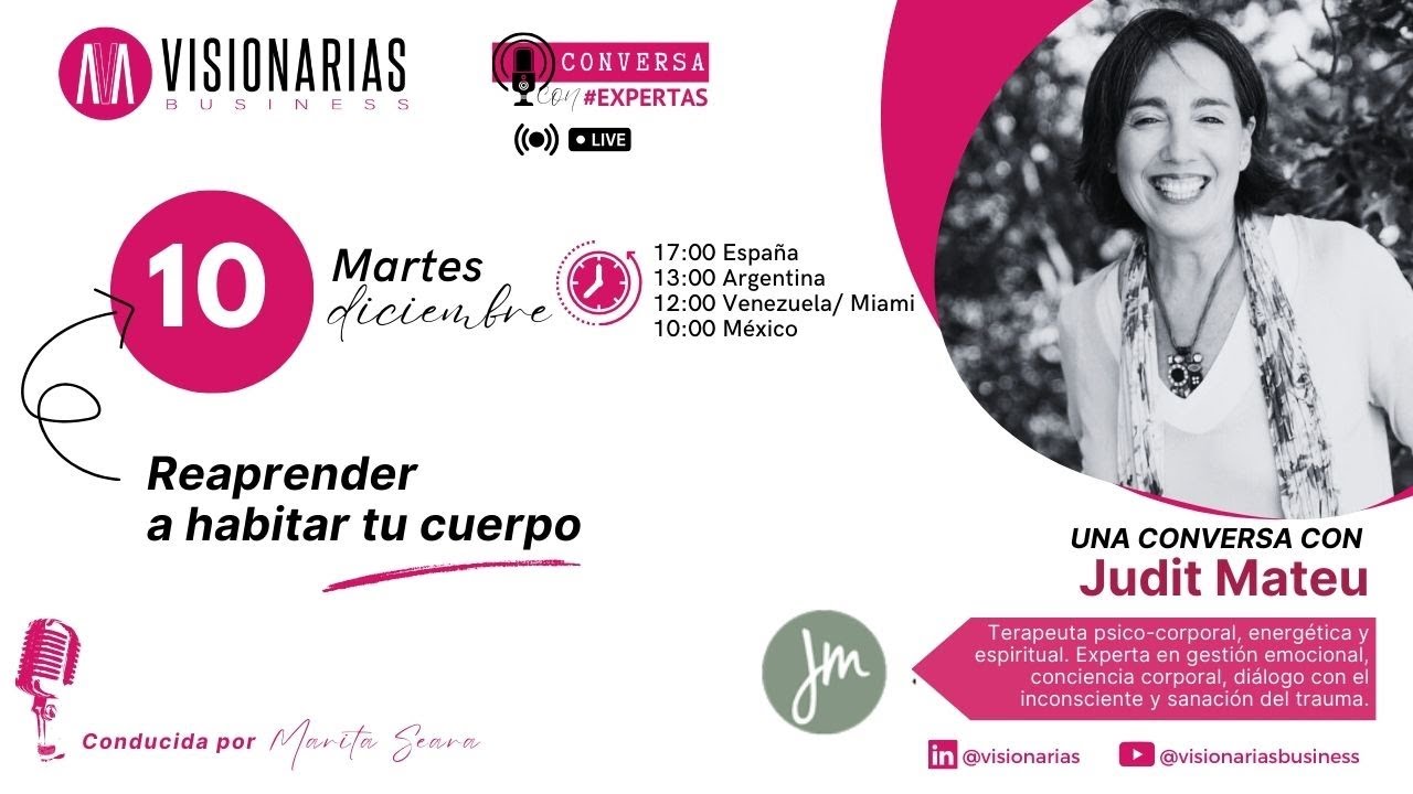 Reaprender a habitar el cuerpo. Una Conversa con Judit Mateu - YouTube