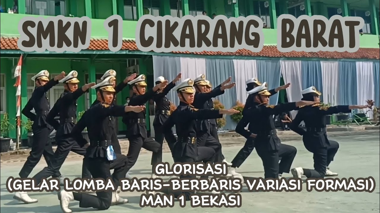 SMKN 1 CIKARANG BARAT - LKBB GLORISASI MAN 1 BEKASI - YouTube